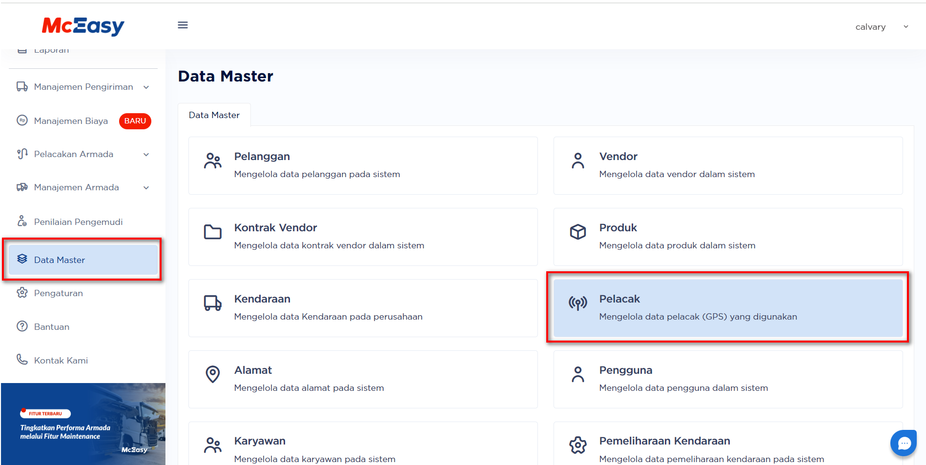 Data Master Pelacak | kb.mceasy.com